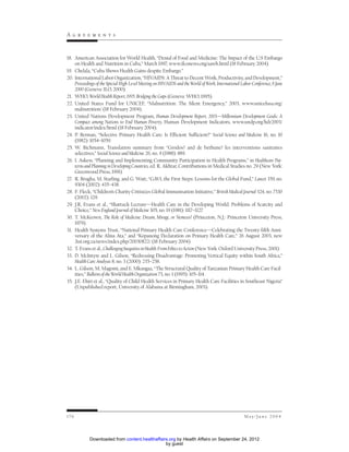 4 comprehensive versus selective lessons | PDF | Infectious Diseases | Diseases and Conditions