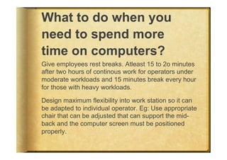 Computer health related problems | PDF