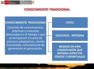 Conocimientos tradicionales del pueblo Urarina vinculados a los ...