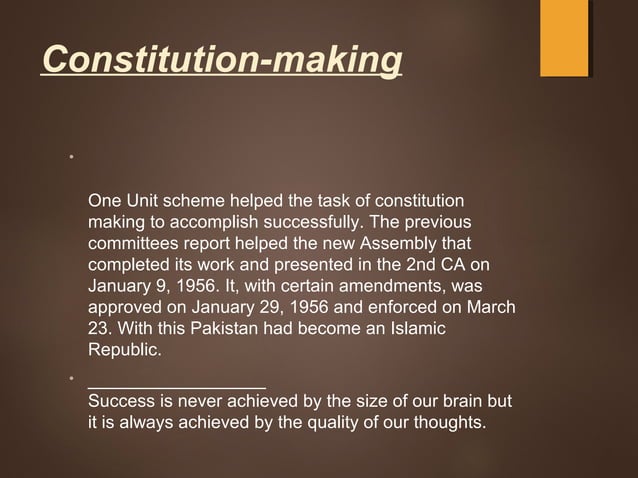 (4)constitution making1947 56 | PPT