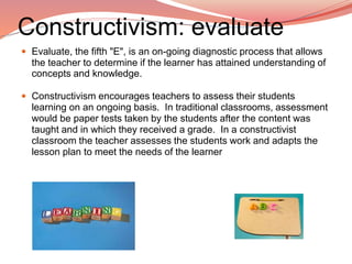 constructivism in the classroom | PPTX