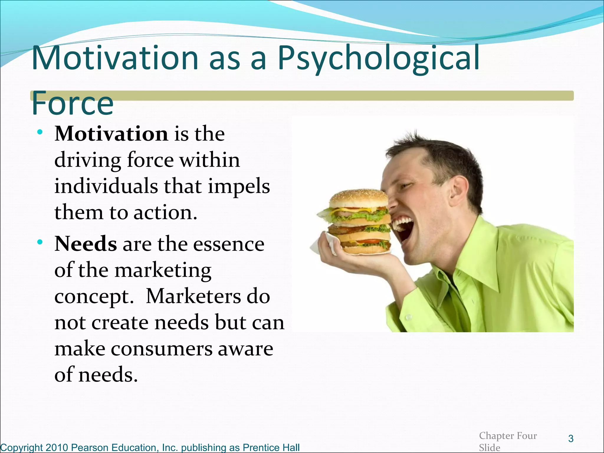 Consumer Behaviour Chapter 4 Consumer Motivation | PPT
