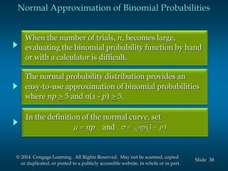 4 continuous probability distributions | PPTX