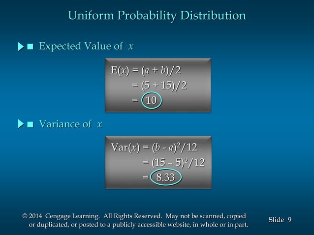 4 continuous probability distributions | PPTX