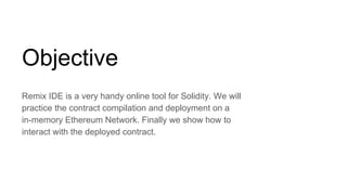 Contract Practice with Remix | PDF