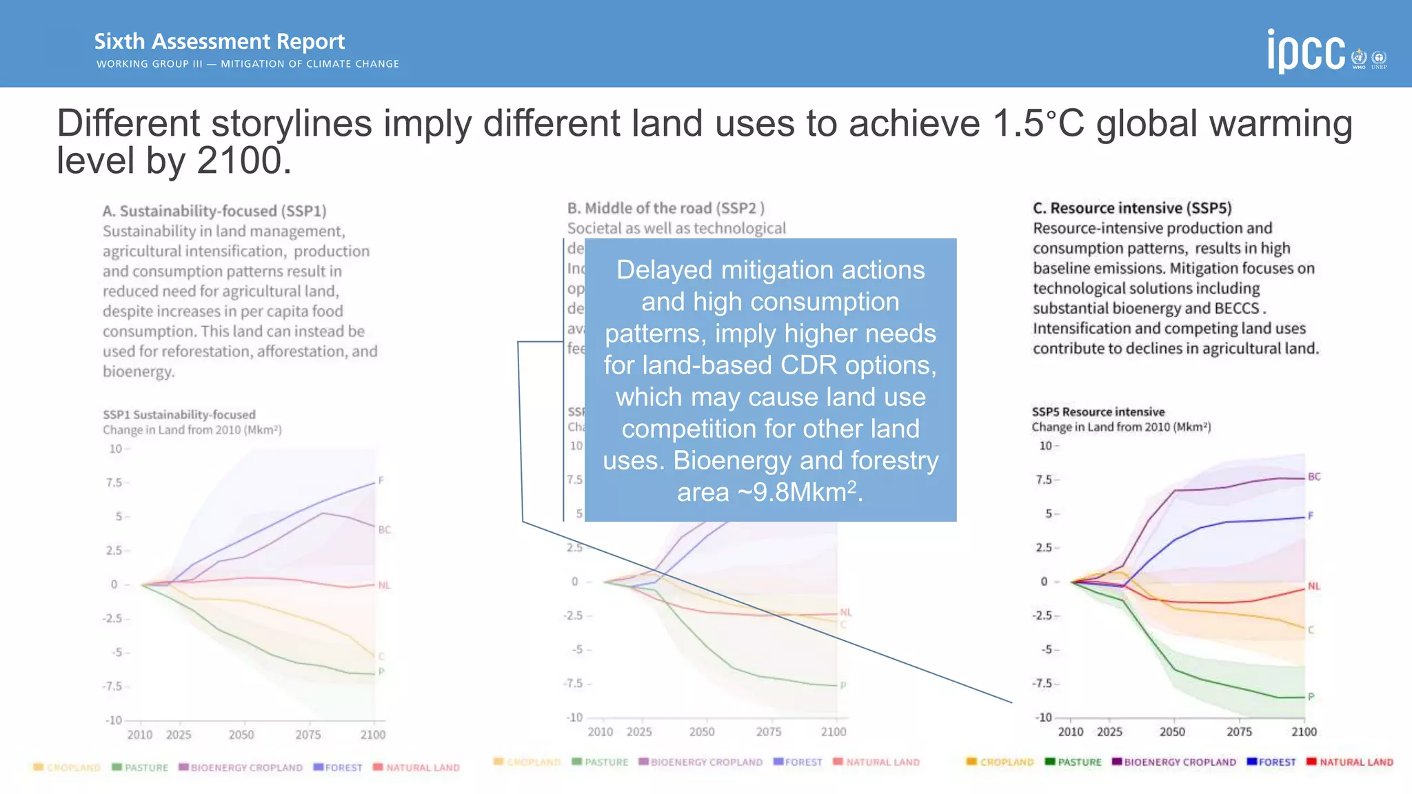 Potential synergies and trade-offs effects of large scale expansion of ...