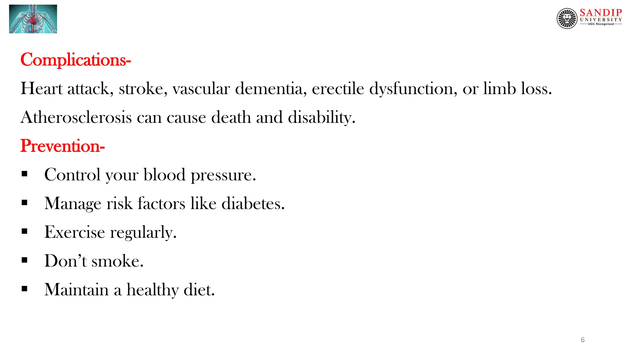 Cardiovascular Pathophysiology- Coronary Atherosclerosis and ...