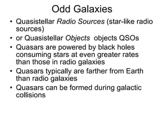 4 Cosmic Objects | PPT