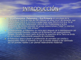 PALEOZOICO 4ºC-1 | PPT