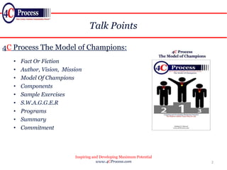 4C Process The Model of Champions | PPTX | College Education | Education