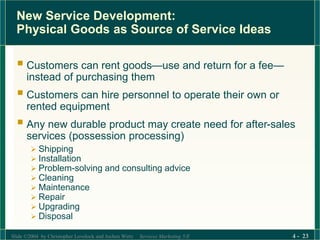 4 creating the service product.ppt