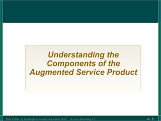 4 creating the service product.ppt