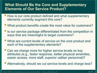 4 creating the service product.ppt