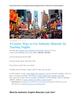 4 creative ways to use am | PDF