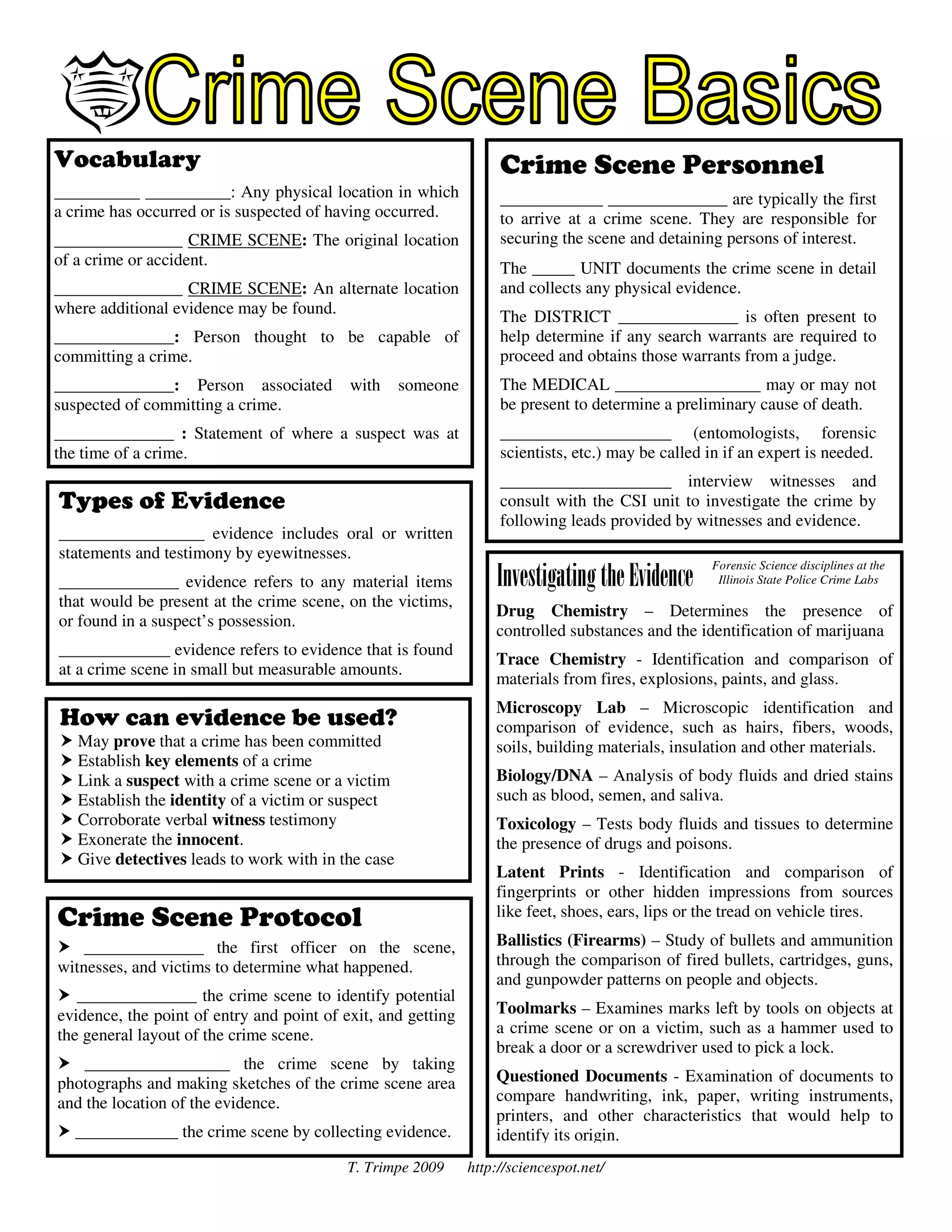4crimescenebasicscard | PDF