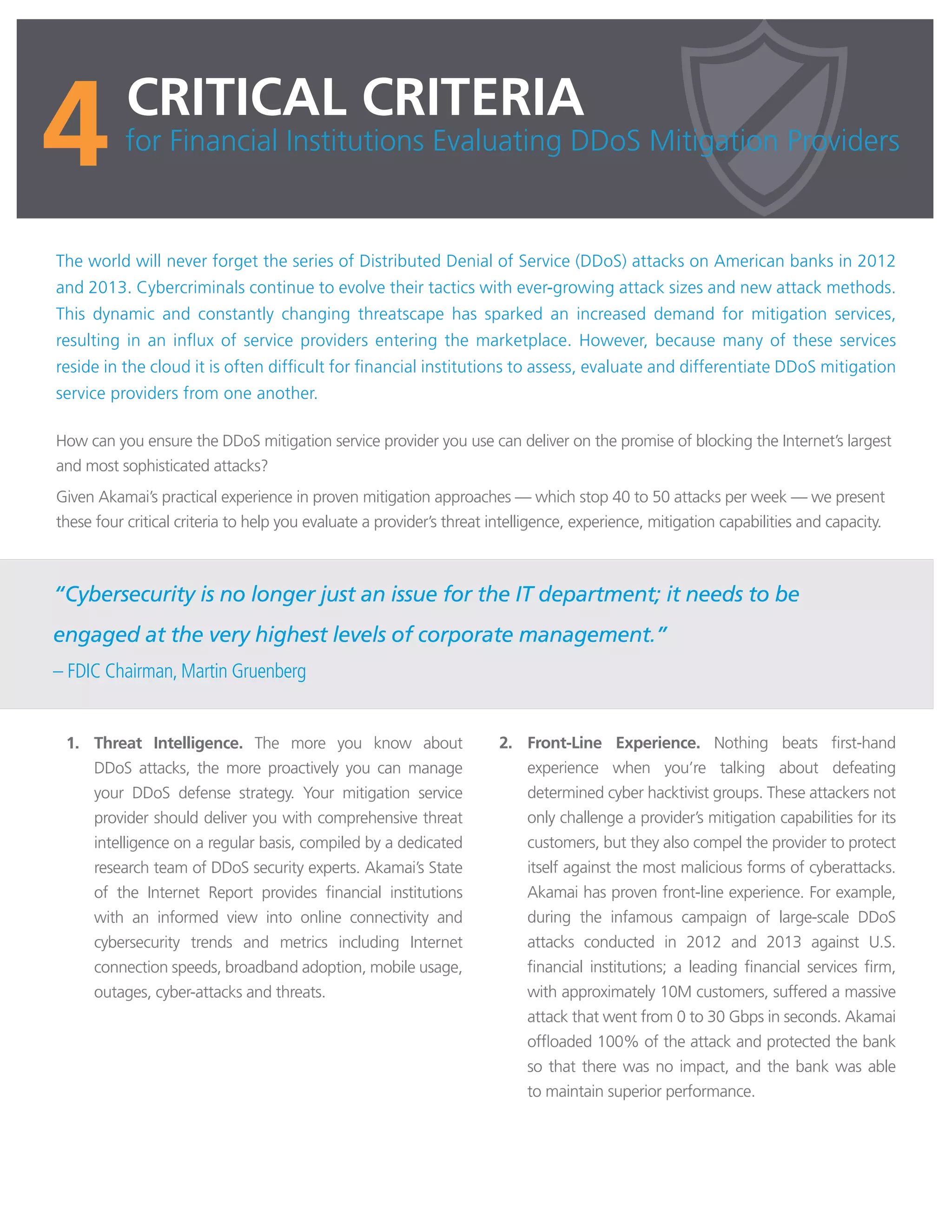 4 critical criteria DDos | PDF | Internet | Computing