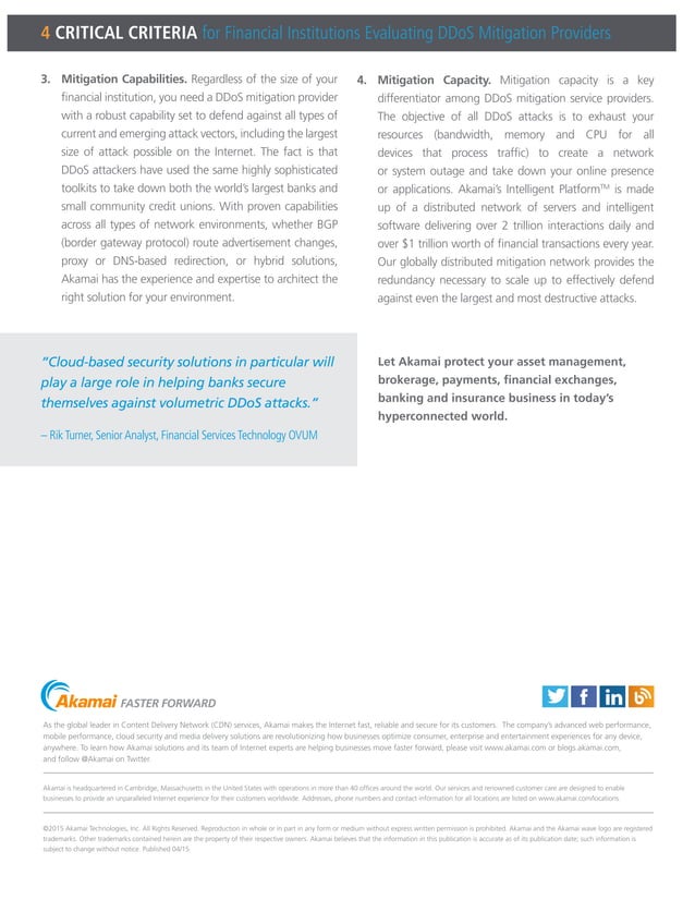 4 critical criteria DDos | PDF | Internet | Computing