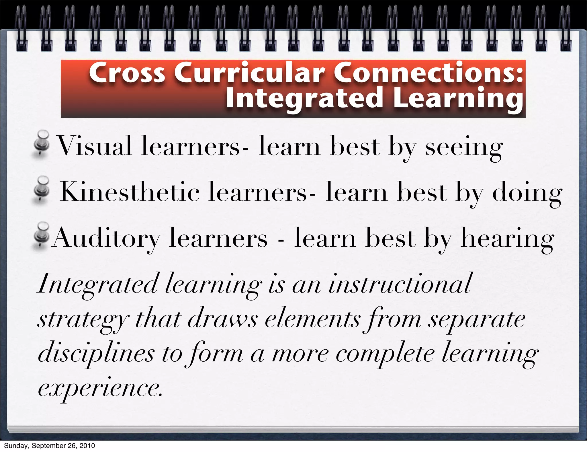 #4 cross curricular 2010 | PDF