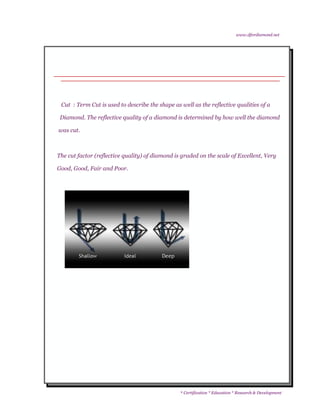 4 c's of diamond | PDF