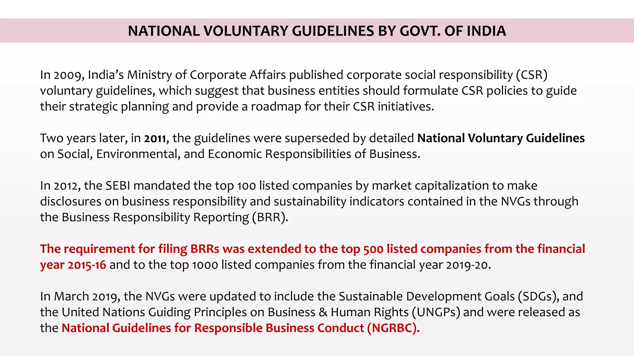 csr key stakeholders | PPT