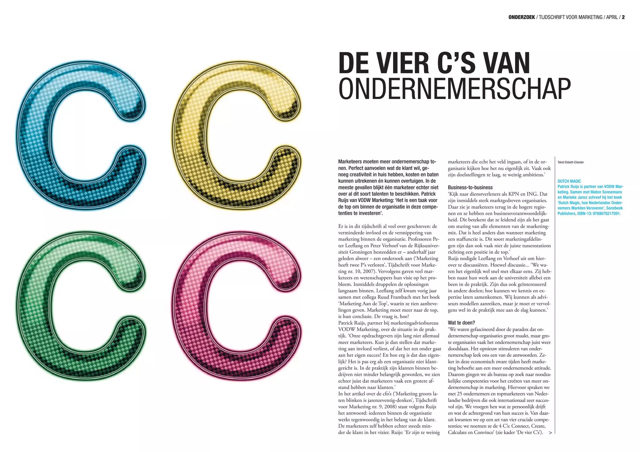 4Cs van Ondernemerschap | PDF | Marketing and Advertising | Business