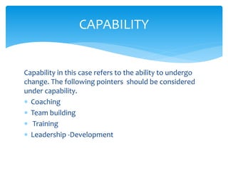 4c tool box of change management | PPTX | Business Administration ...