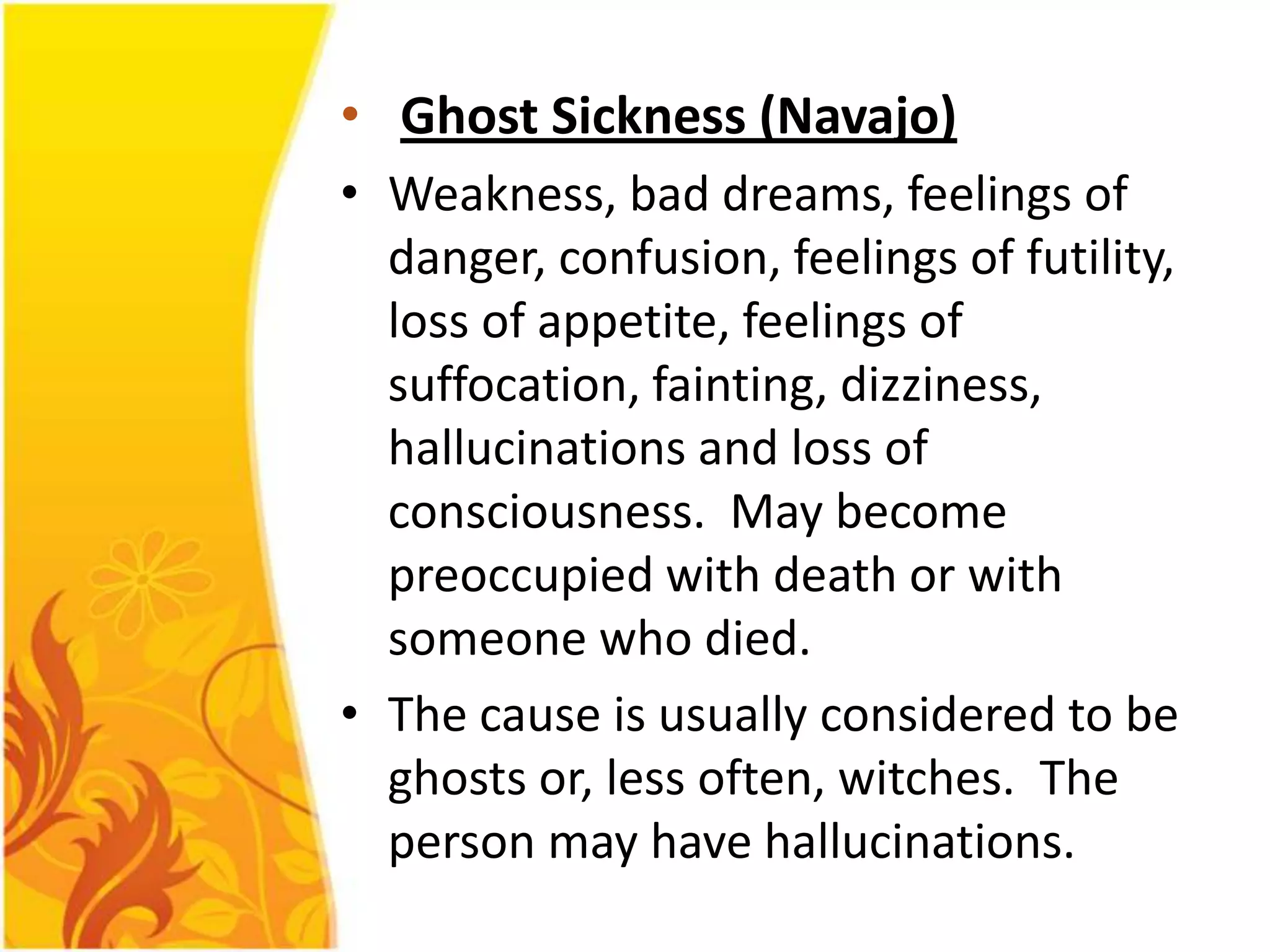 culture bound syndromes ppt | PPTX