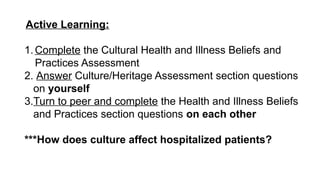 Culture Diversity-Health_Illness_Wellness | PPTX