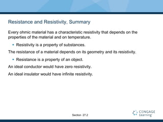 4 current and resistance | PPT