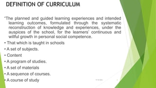 4 CURRICULUM MODELS,STAGES AND LEVELS.pptx | Educational Assessment ...