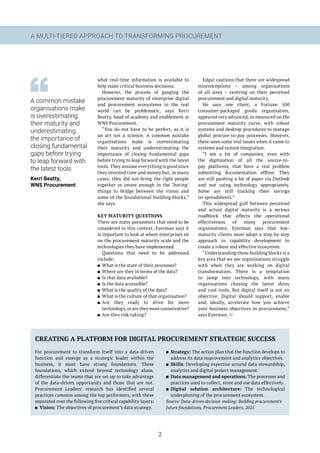 Customised digitalisation: A multi-tiered approach to transforming procurement | PDF | Business ...