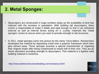 4 cutting edge building materials used for structures of tomorrow ...