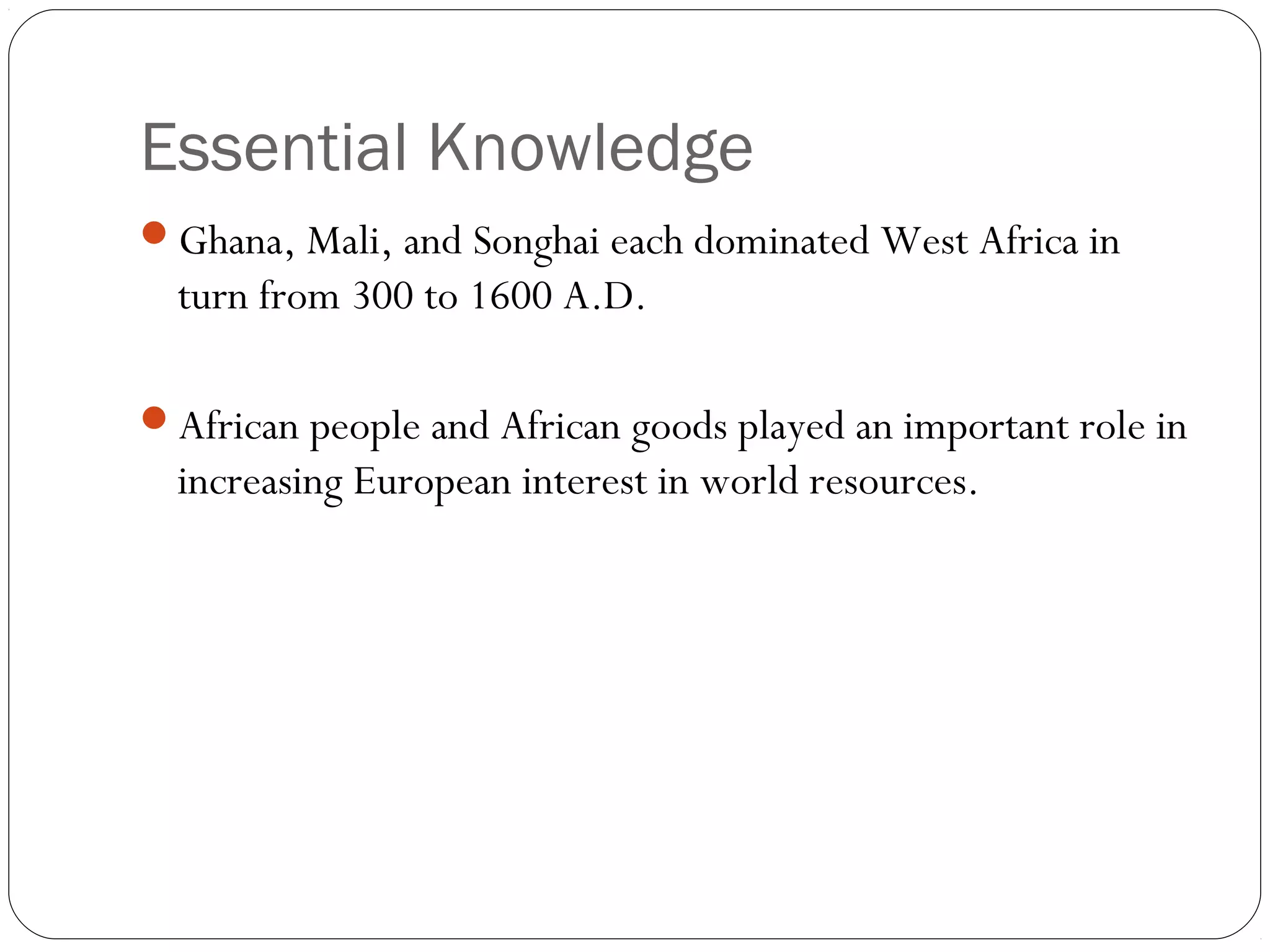 4c west african kingdoms | PPT