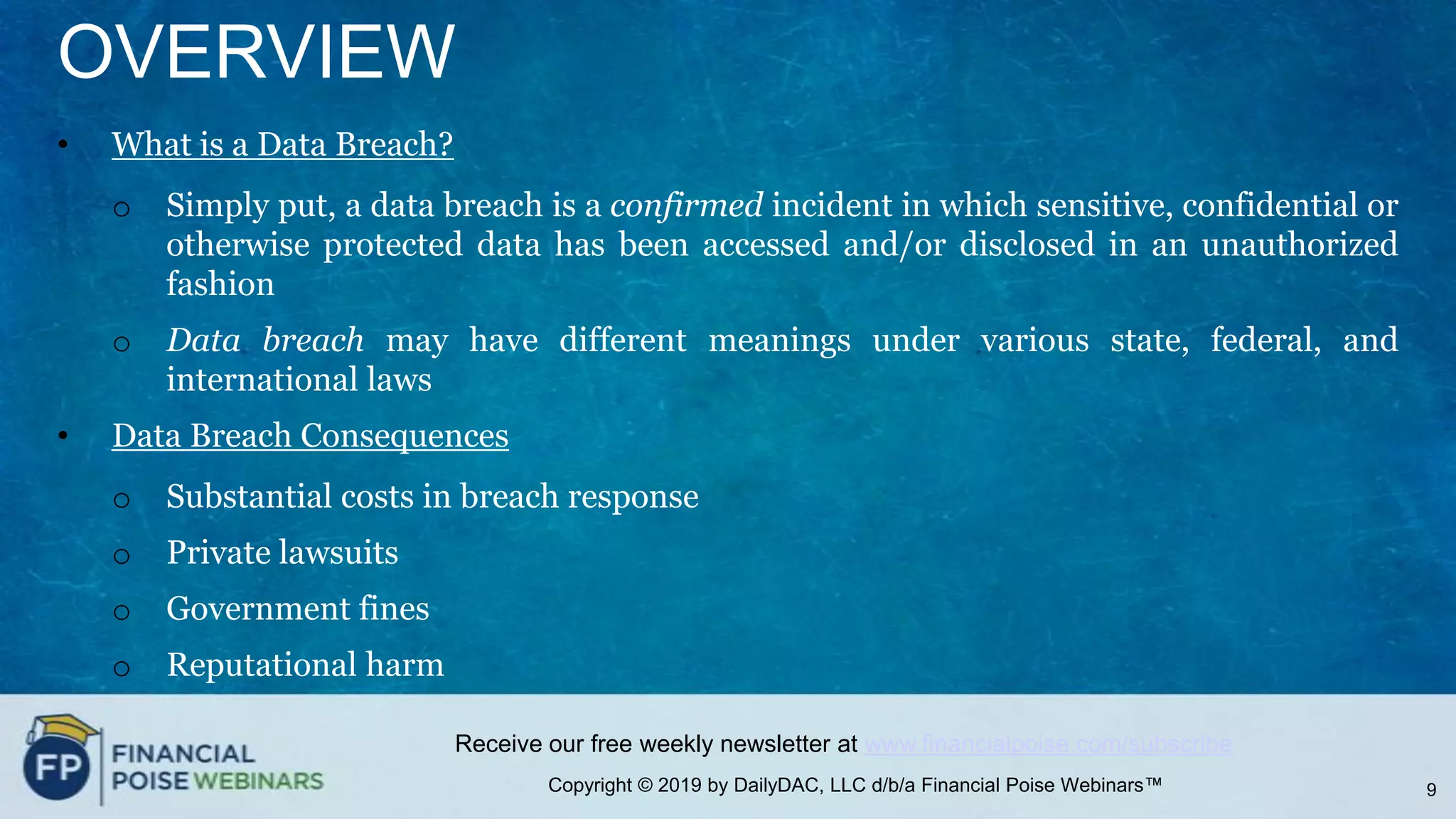 Data Breach Response: Before and After the Breach (Series ...
