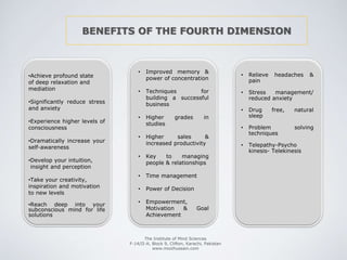 Fourth Dimension Level 1 | PPT