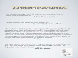 Fourth Dimension Level 1 | PPTX