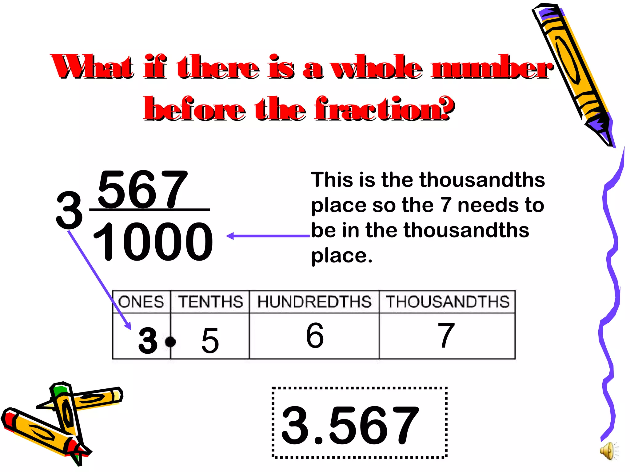 4d. fraction to decimal | PPT