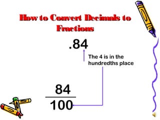 4d. fraction to decimal | PPT