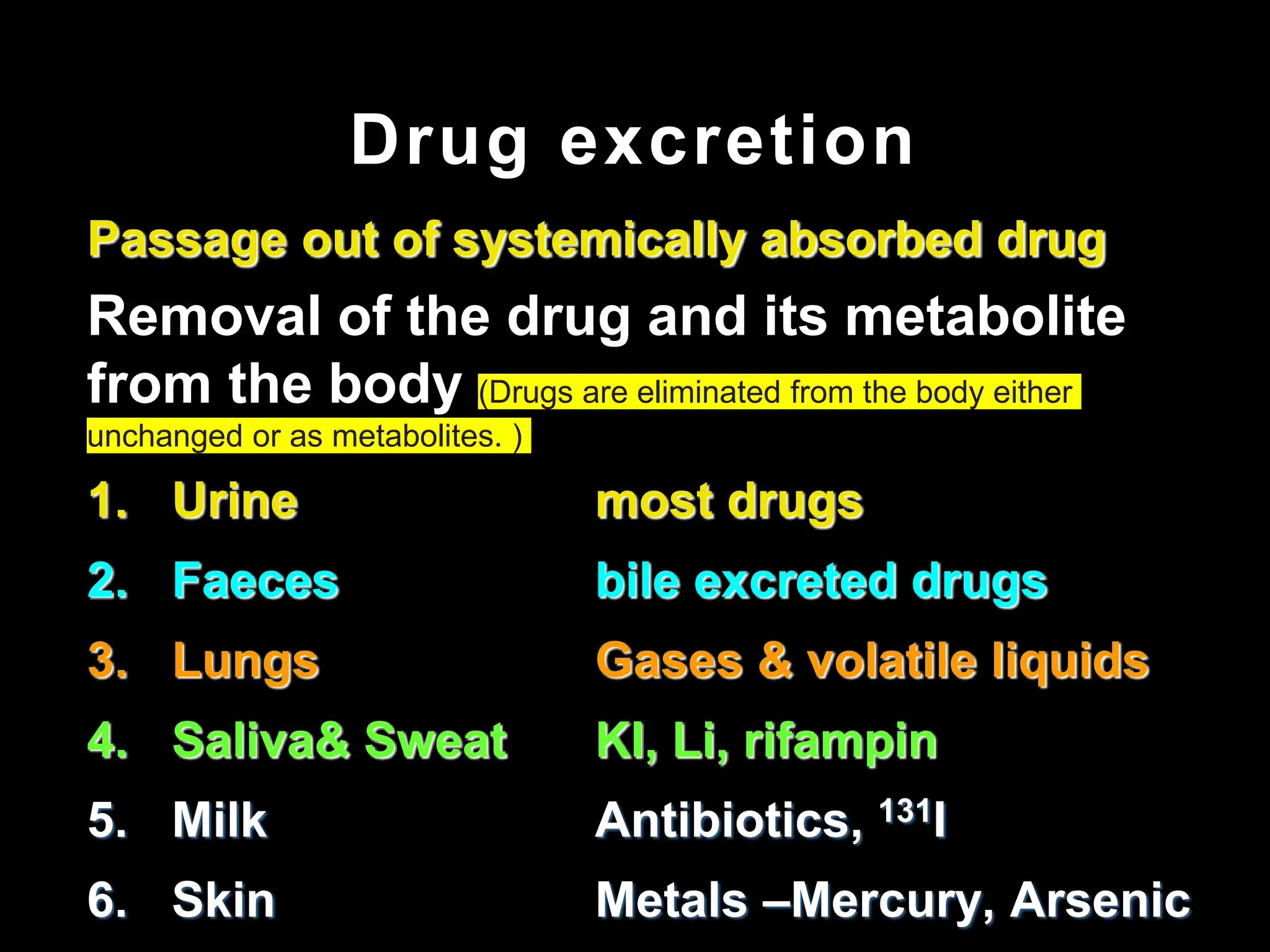 4d.Drug Excretionand kinetics of elimination_22 Mar 2024.ppt