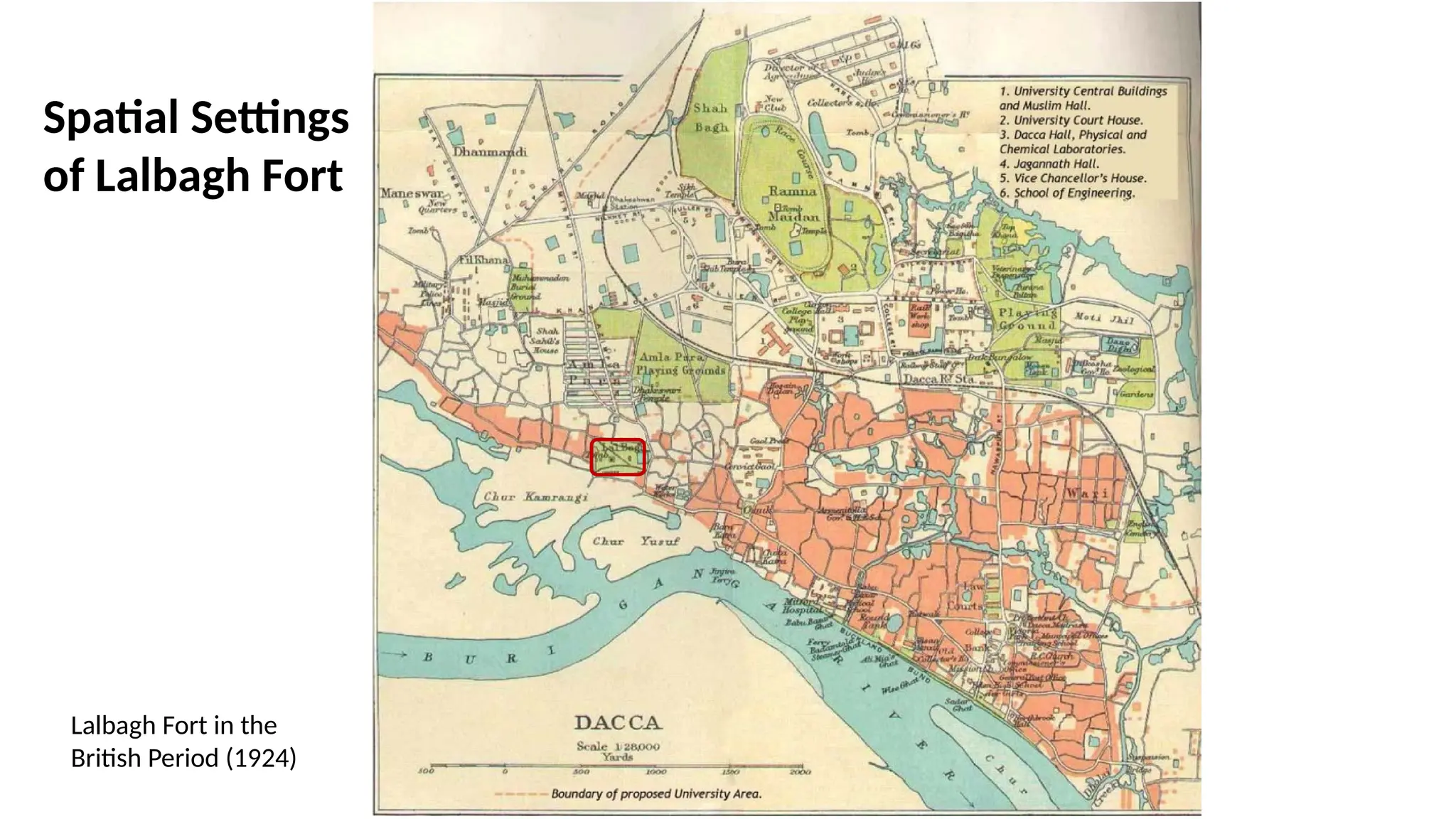 Lalbagh fort of old Dhaka and the future.pptx