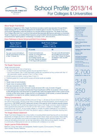 TTS_Profile_2013 Sm | PDF