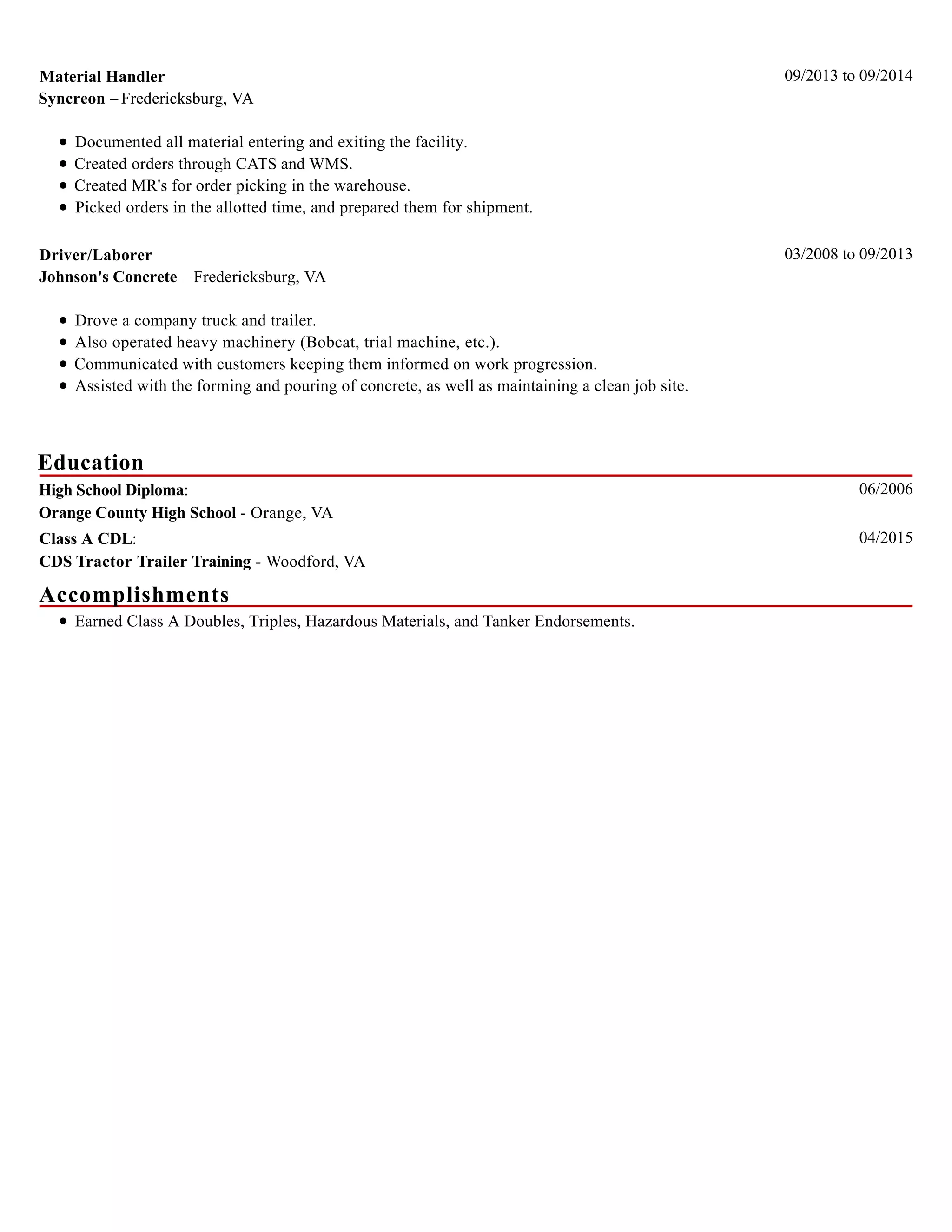 ALAN%20LINDSAY%20Resume%201 | PDF | Commercial Trucks | Auto Body Styles