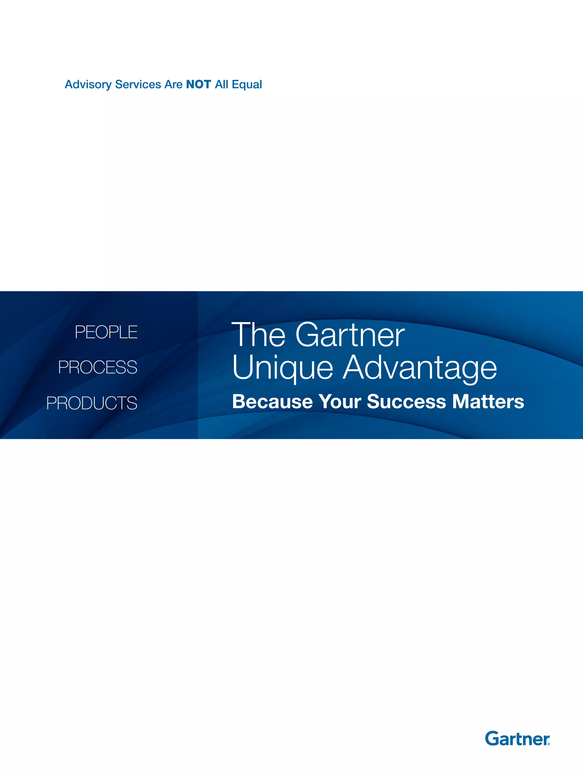Gartner Unique Advantage Overview | PDF