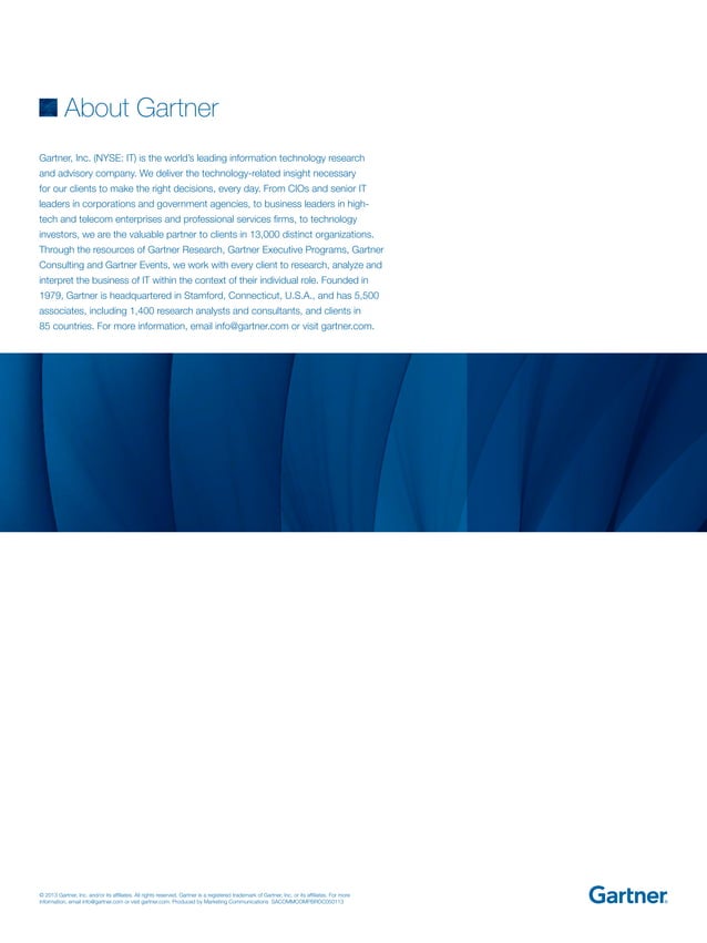 Gartner Unique Advantage Overview | PDF