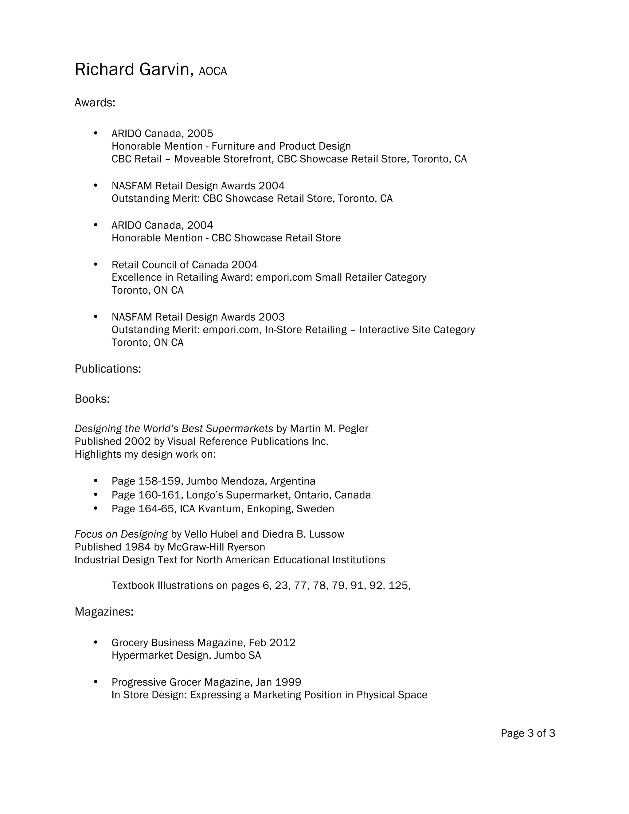 2016 Revised Resume - Richard Garvin resume | PDF