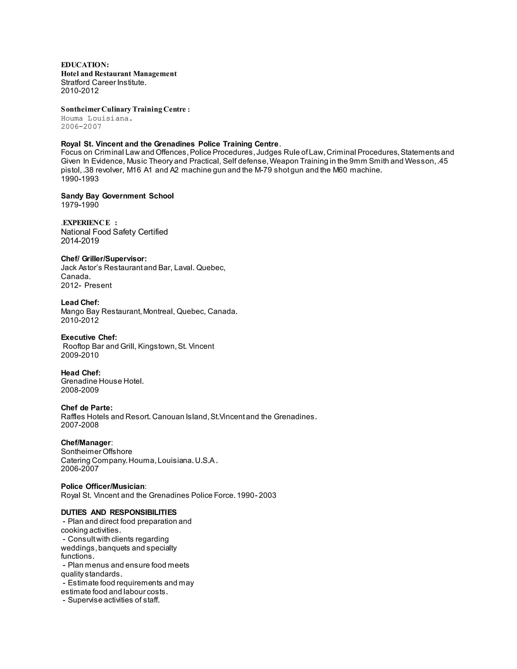 My Resume 2015 | PDF