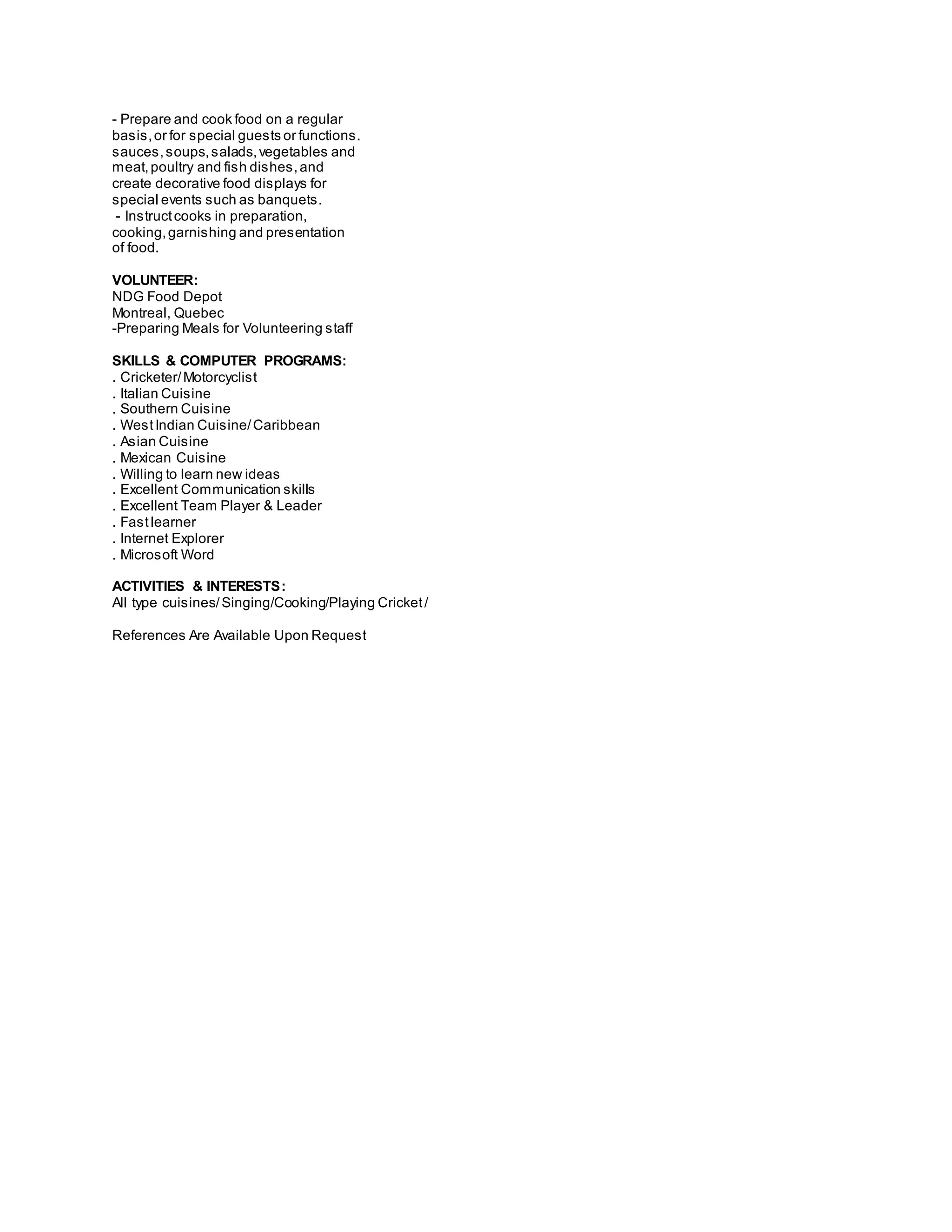 My Resume 2015 | PDF