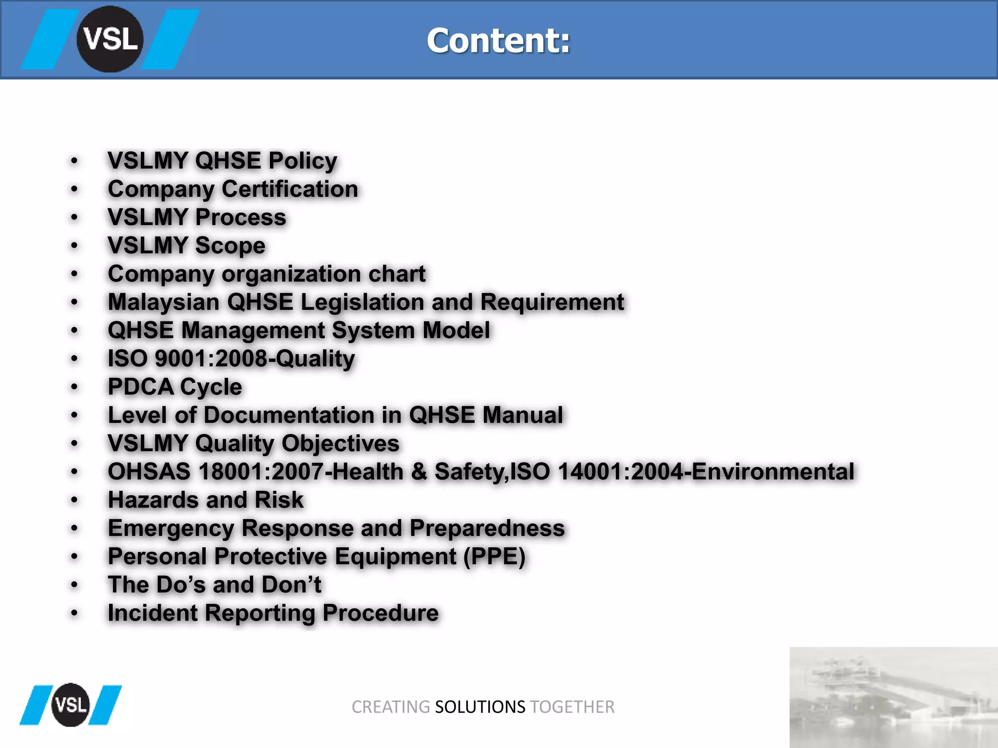 Induction QHSE | PPTX