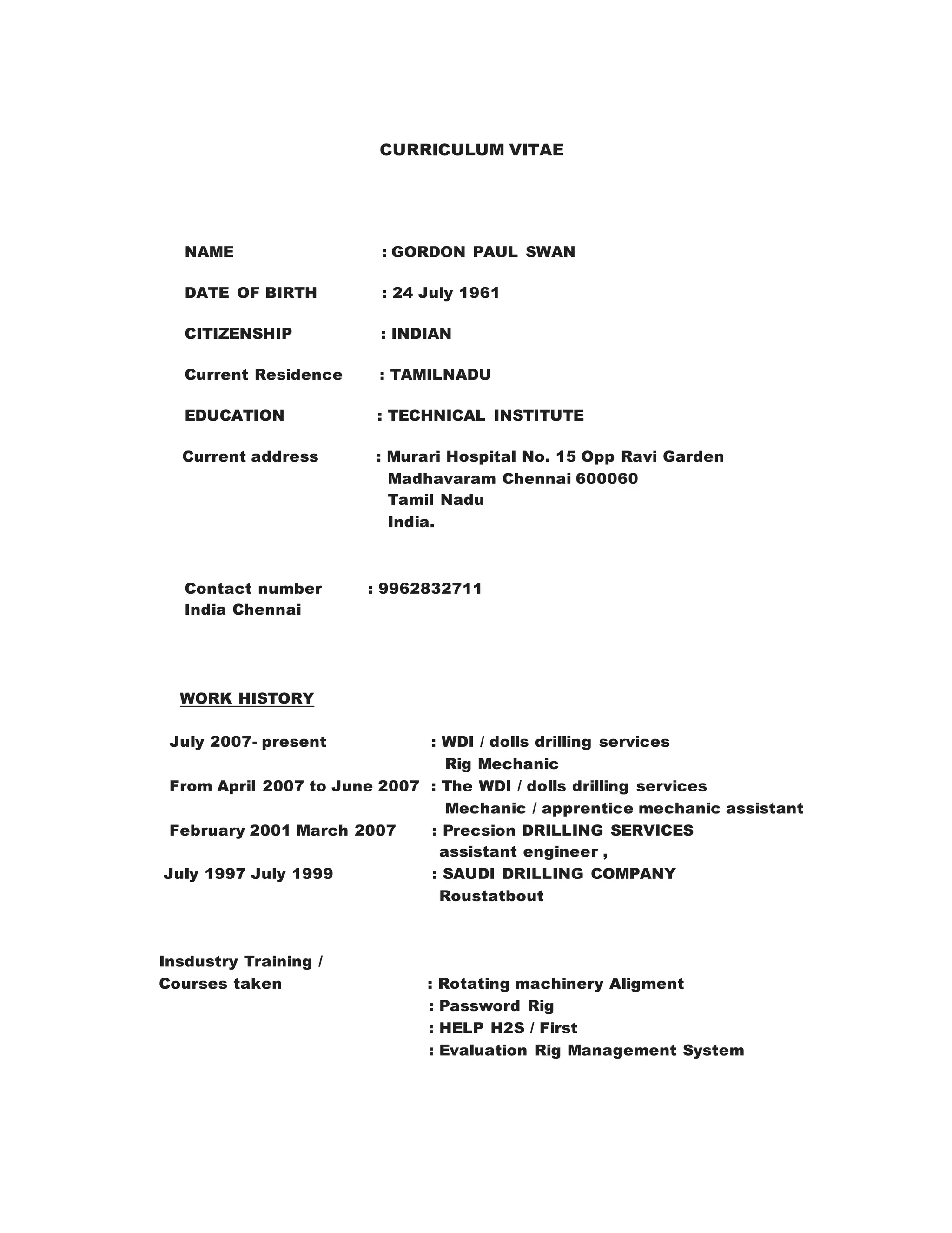 CURRICULUM VITAE | DOCX