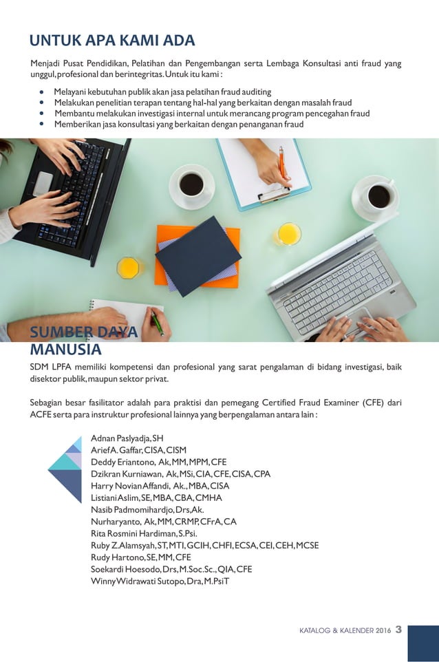 Katalog LPFA & Kalender Program 2016 | PDF